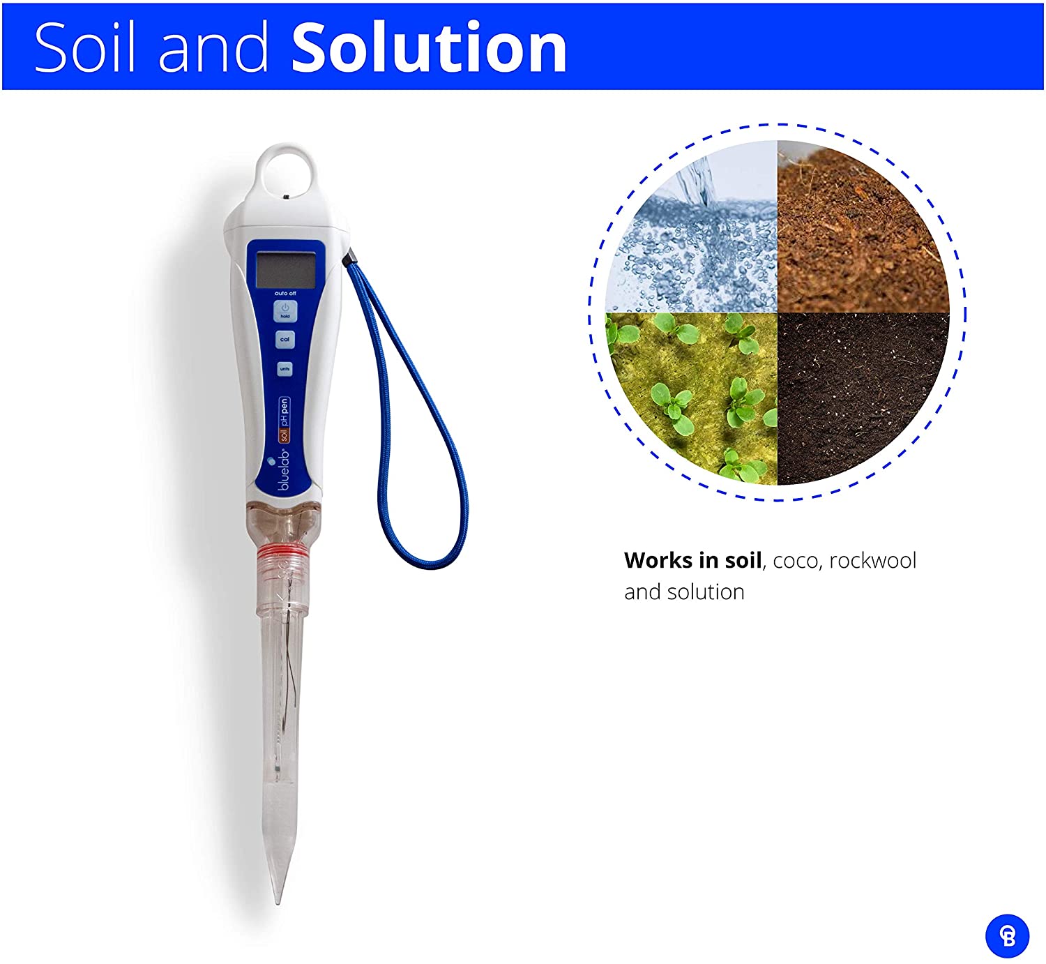 .BLUELAB - SOIL PH PEN | HOCK GREEN